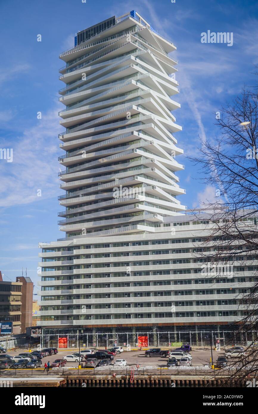 pier 27 tower is a modern condo in toronto canada Stock Photo - Alamy