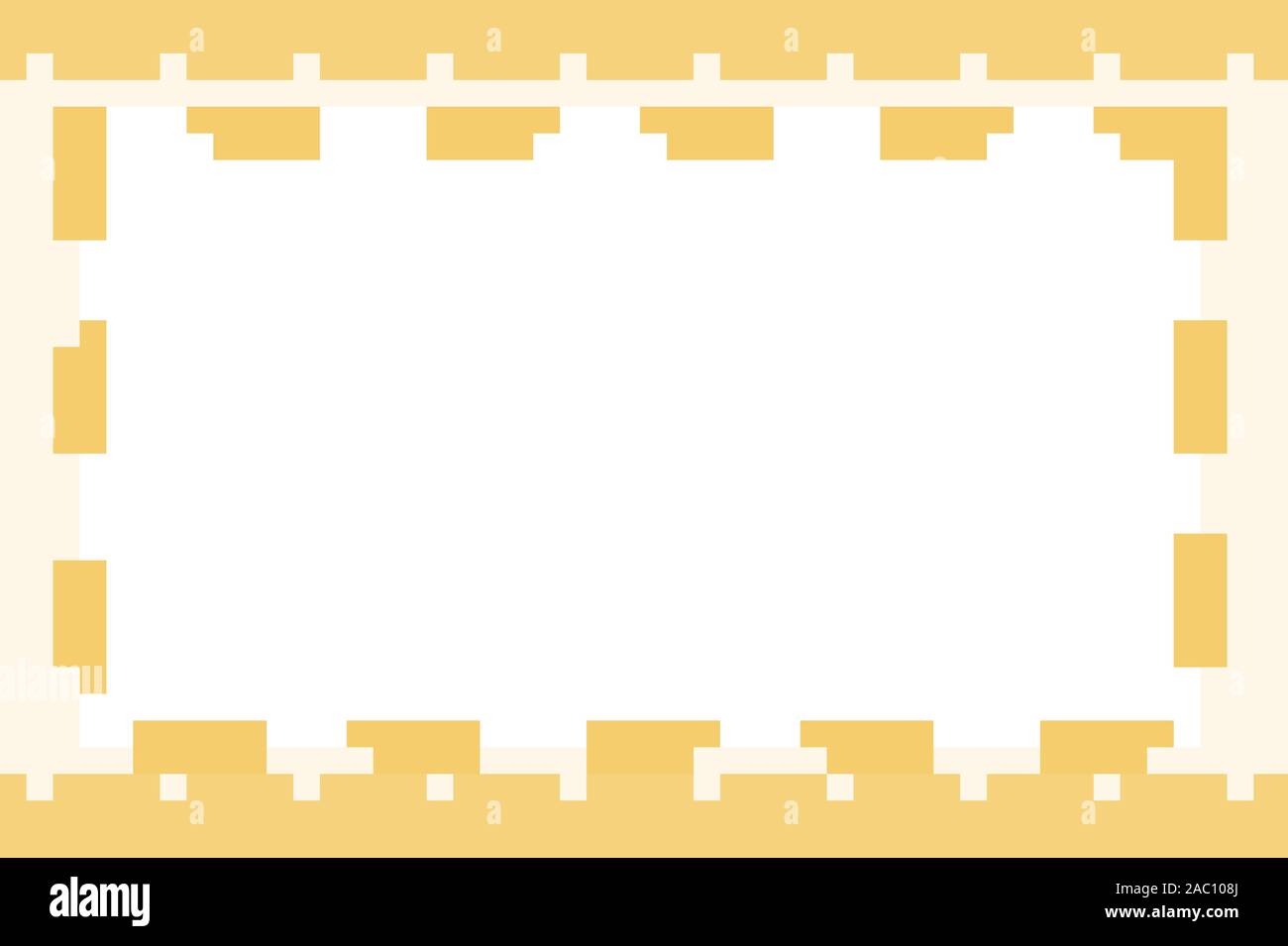 Yellow dash border hi-res stock photography and images - Alamy