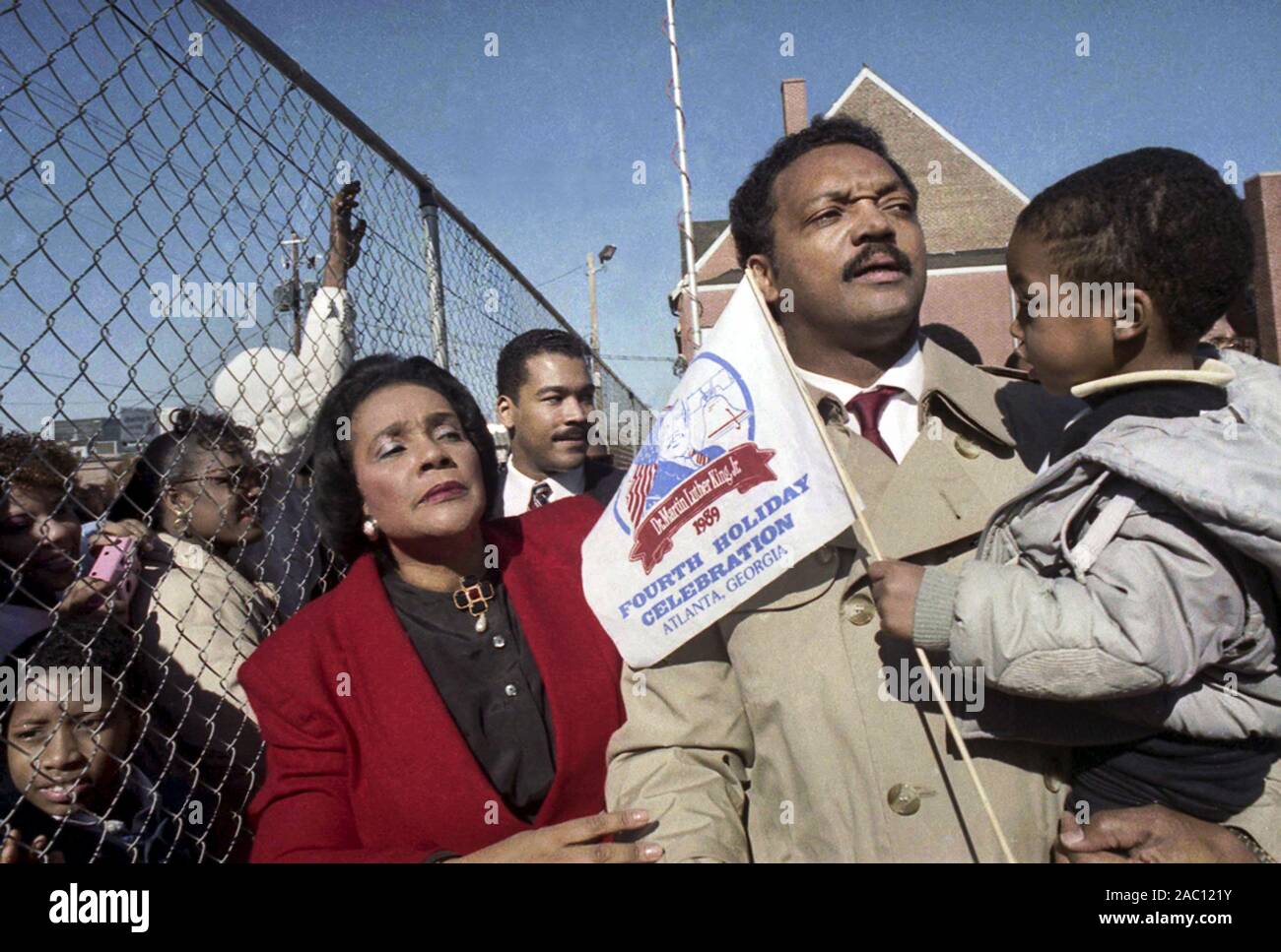 The Reverend Jesse Jackson celebrating the fourteenth Martin Luther ...