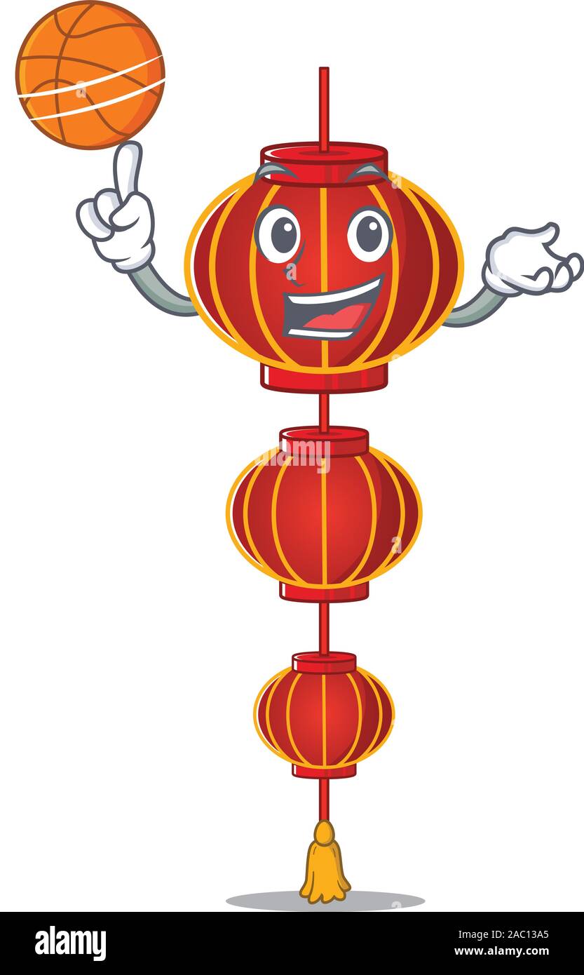 Asian playing basketball Stock Vector Images - Alamy