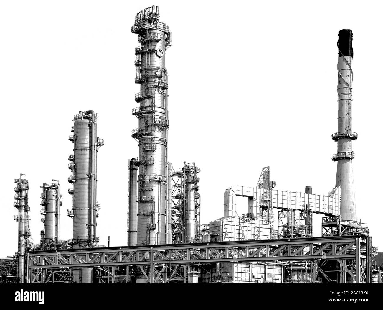 Industrial oil refinery,Detail of equipment oil pipeline steel with ...