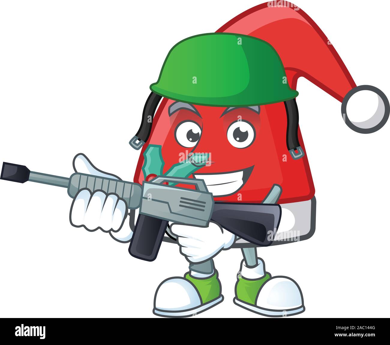 Machine Gun Santa
