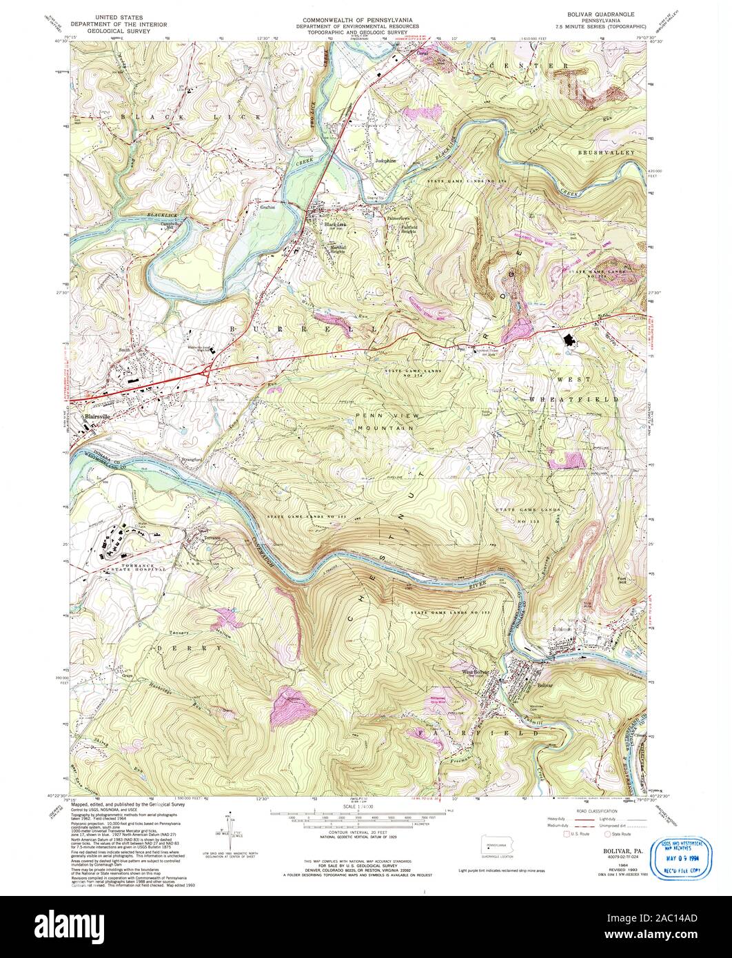 Map of bolivar Cut Out Stock Images & Pictures - Alamy