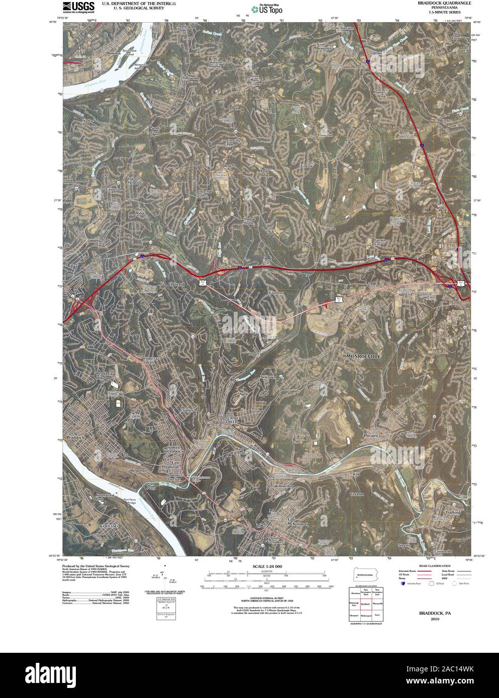 Braddock pa Cut Out Stock Images & Pictures - Alamy