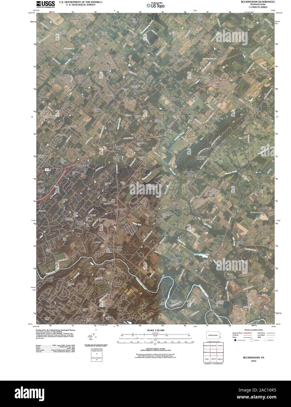 Buckingham pennsylvania hi-res stock photography and images - Alamy