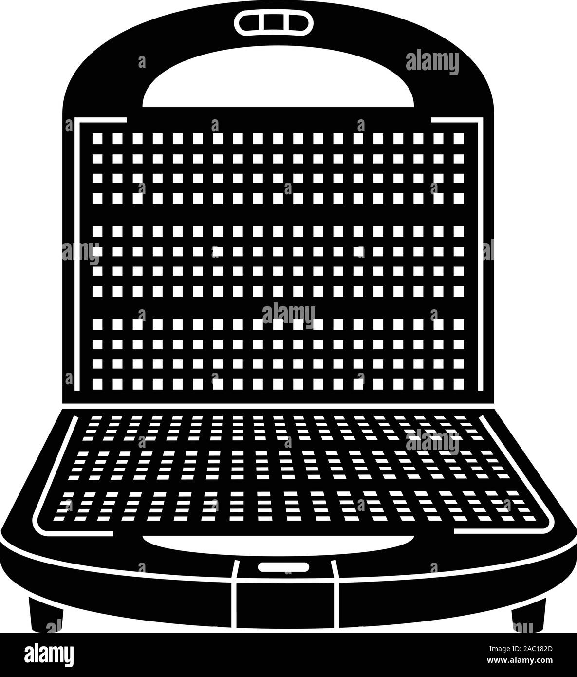 Waffle-iron icon, simple style Stock Vector Image & Art - Alamy