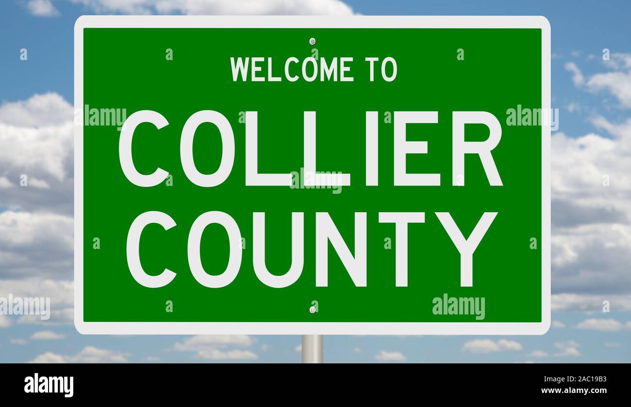 Green road sign naples hi-res stock photography and images - Alamy