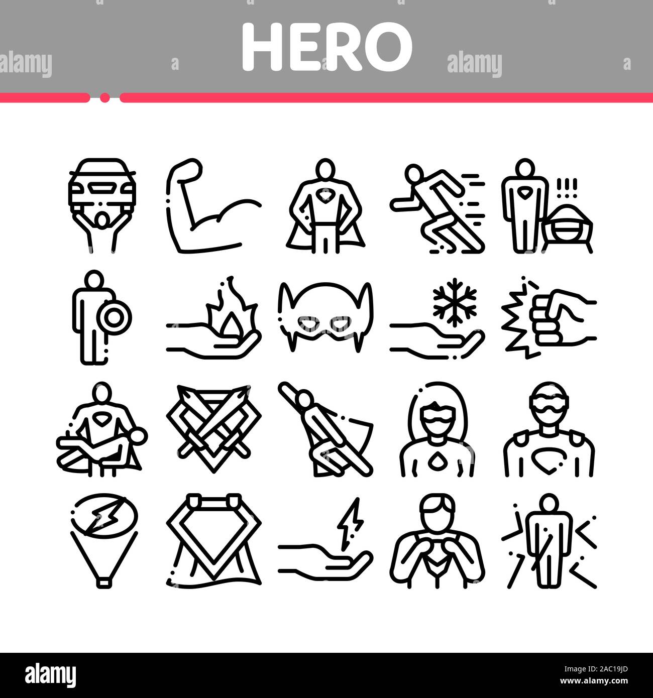 Superhero superman mask face design hi-res stock photography and images ...