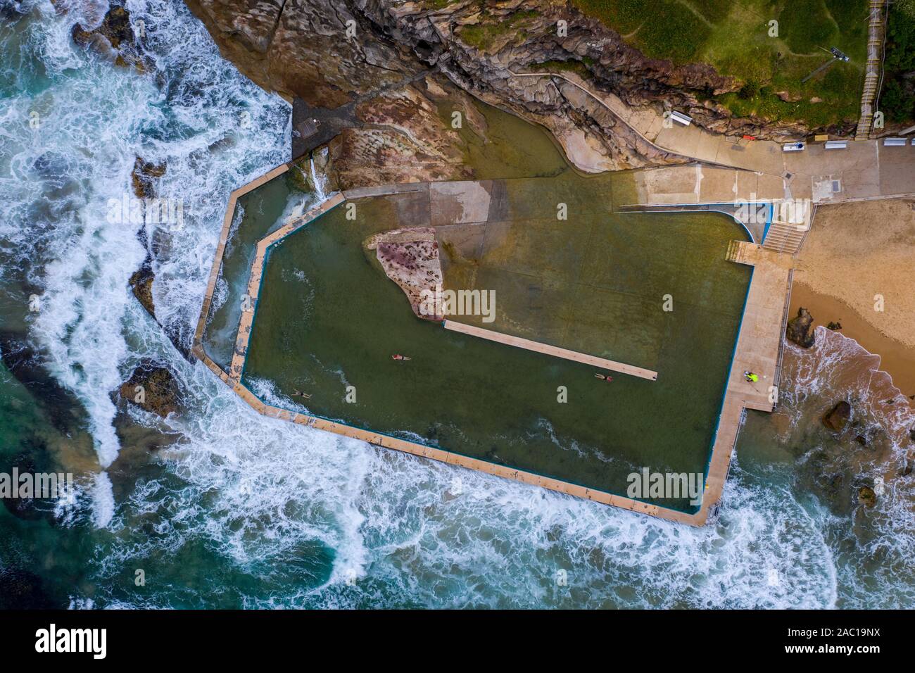 South Curl Curl tidal swimming pool in Sydney, New South Wales ...