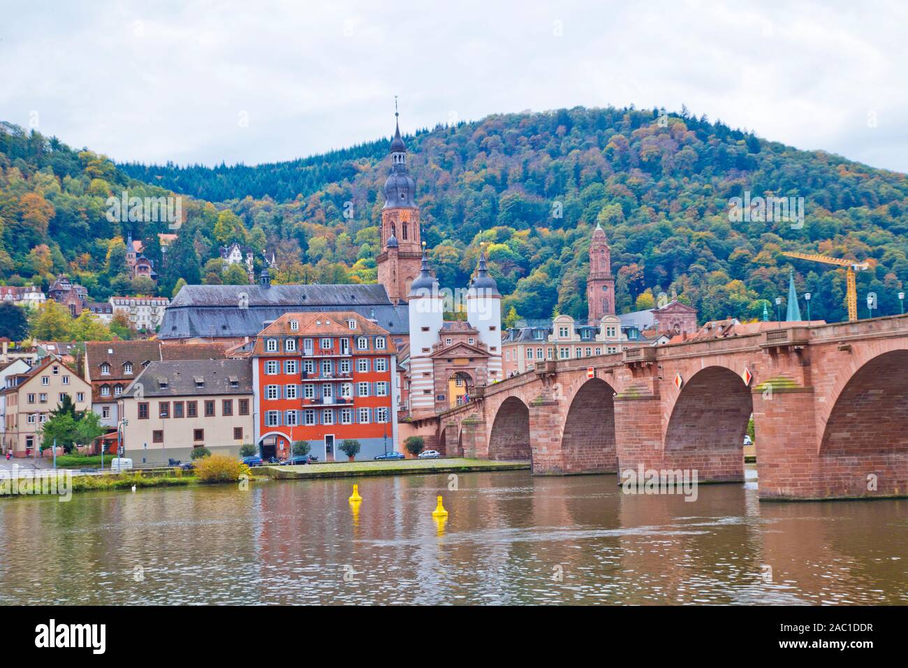 Cityscape of Heidelberg city, Germany Stock Photo - Alamy