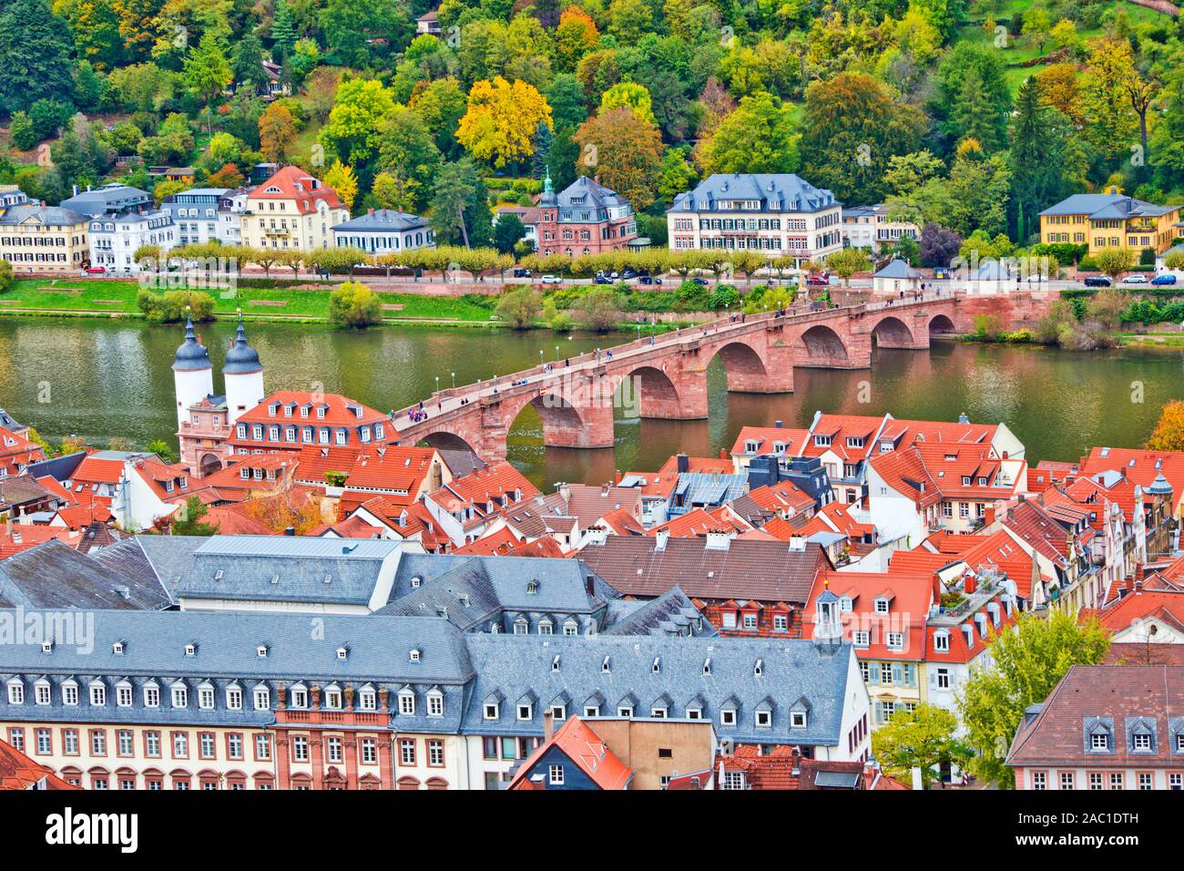 Cityscape of Heidelberg city, Germany Stock Photo - Alamy