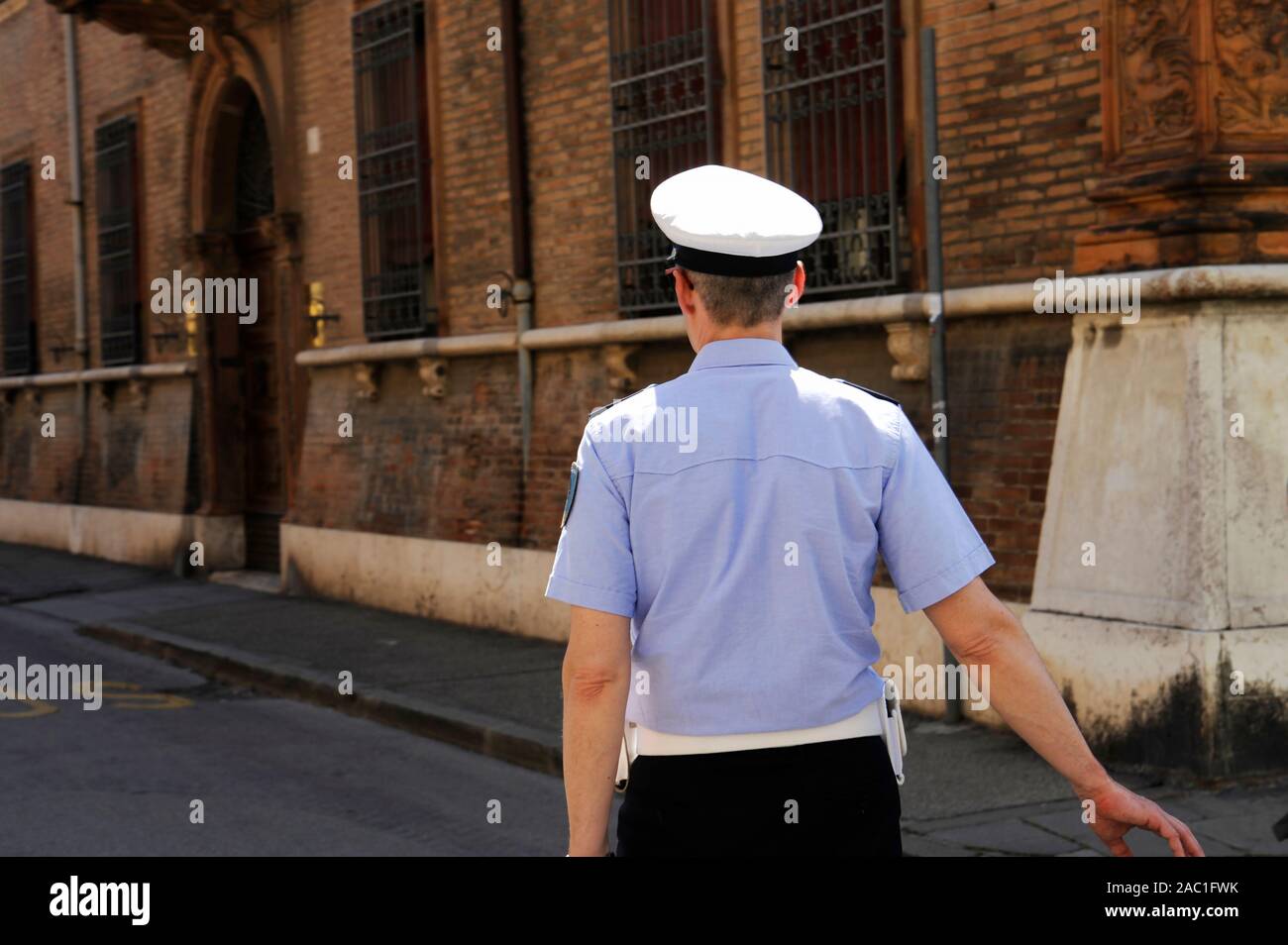 Vigile urbano hi-res stock photography and images - Alamy
