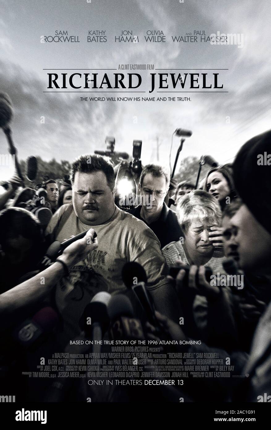RICHARD JEWELL (2019), directed by CLINT EASTWOOD. Credit: WARNER BROS ...