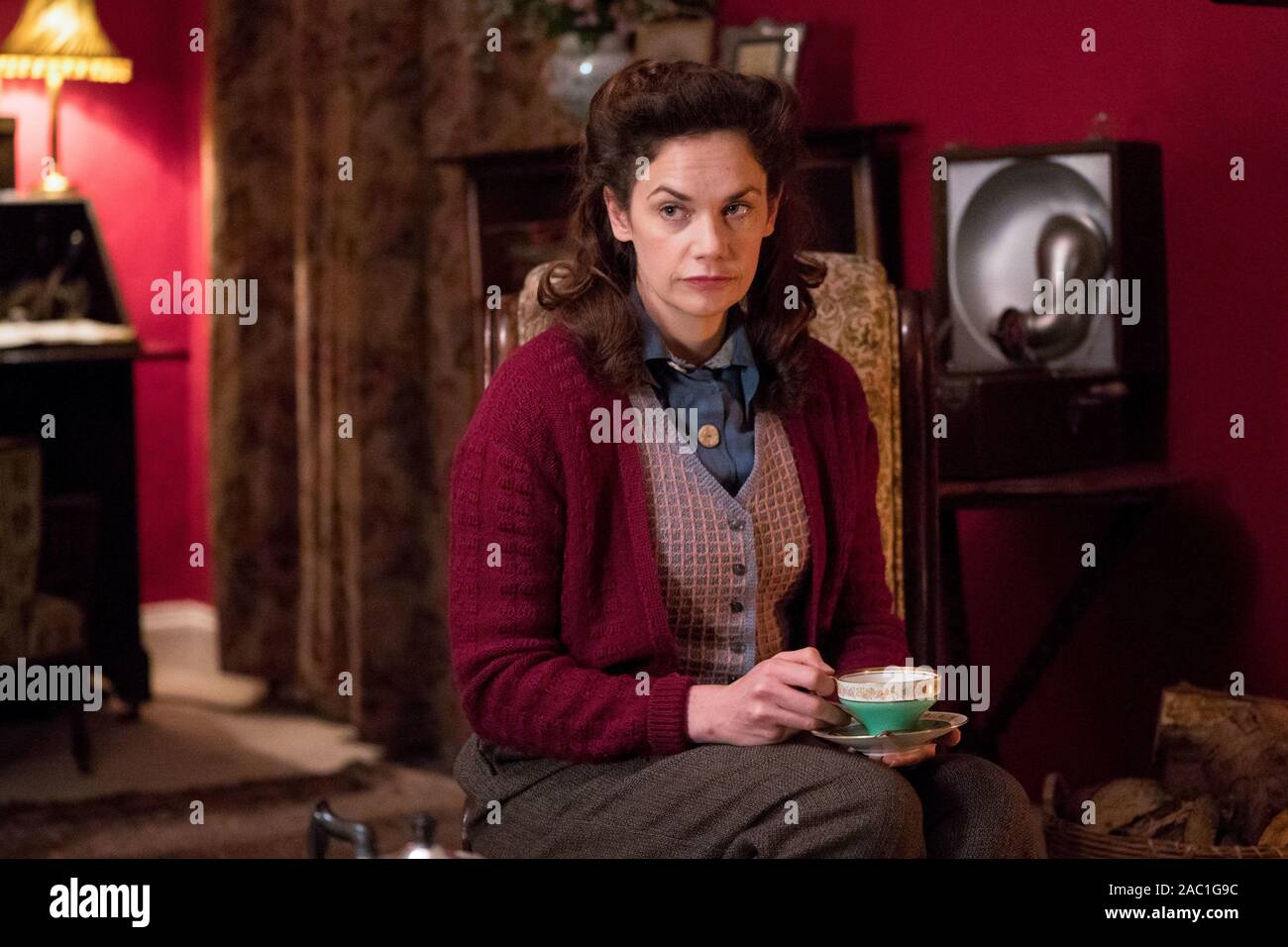 RUTH WILSON in MRS WILSON (2018), directed by RICHARD LAXTON. Credit ...