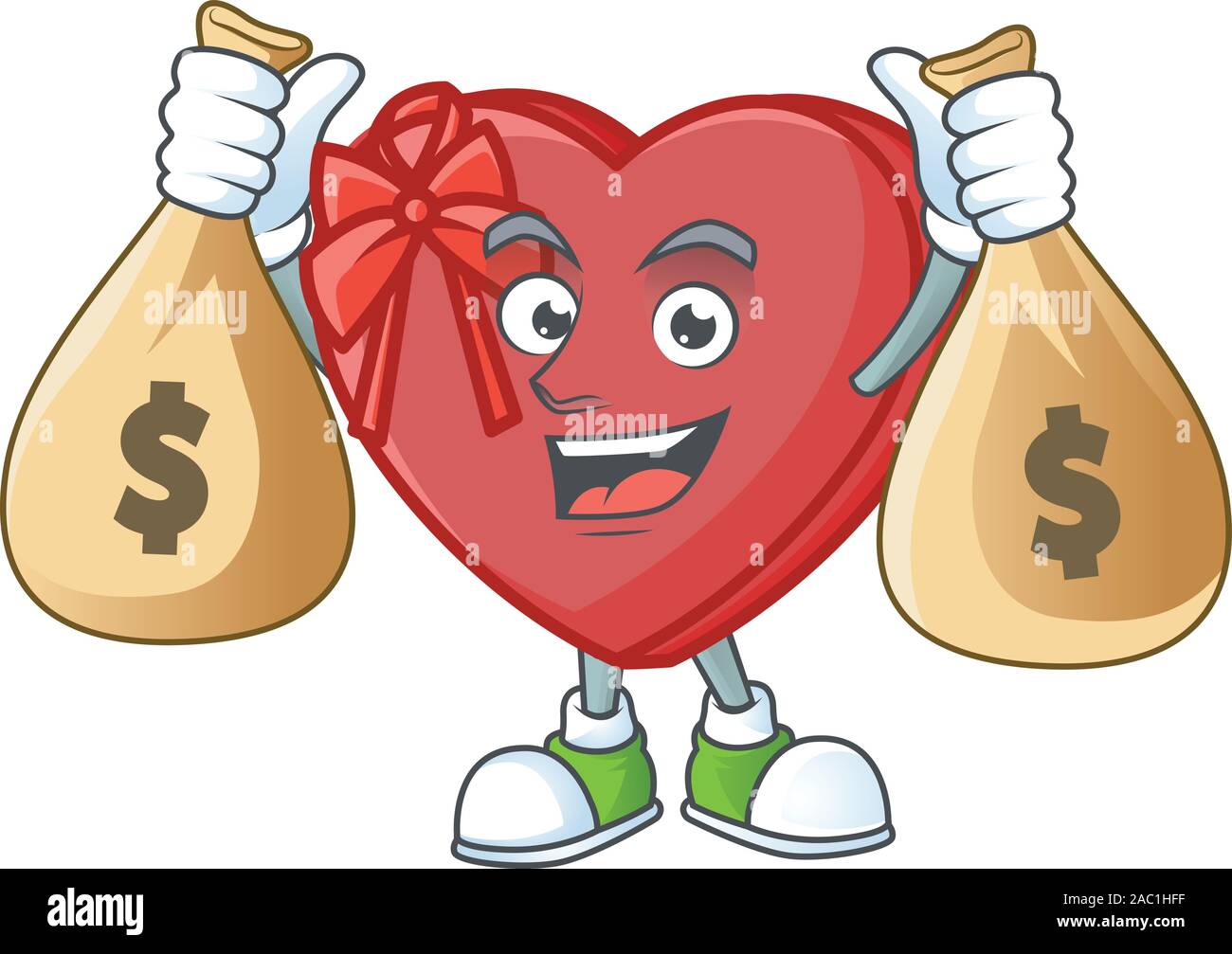 Smiley Money Bag