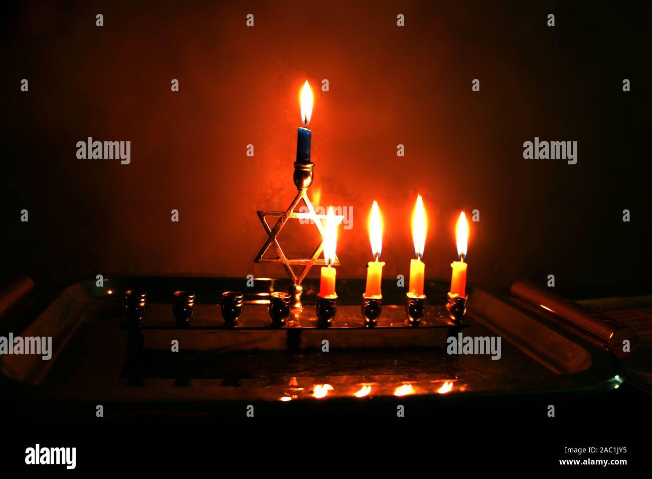 Chanukiah hi-res stock photography and images - Alamy