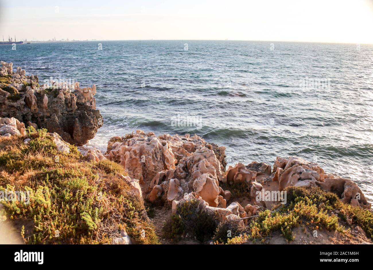 Henderson Cliffs, Cockburn Sound, Perth Stock Photo - Alamy
