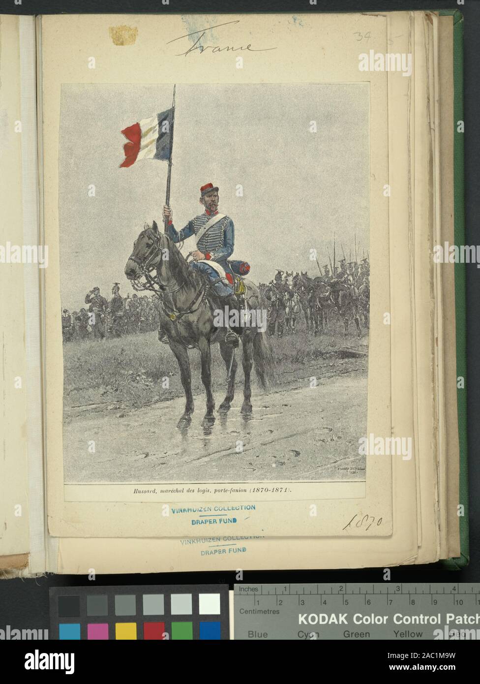 Soldier of France, French, 1870 France, 1870; France, 1870 Stock Photo ...