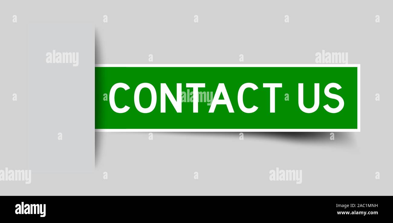 Sticker contact us support online hi-res stock photography and images ...
