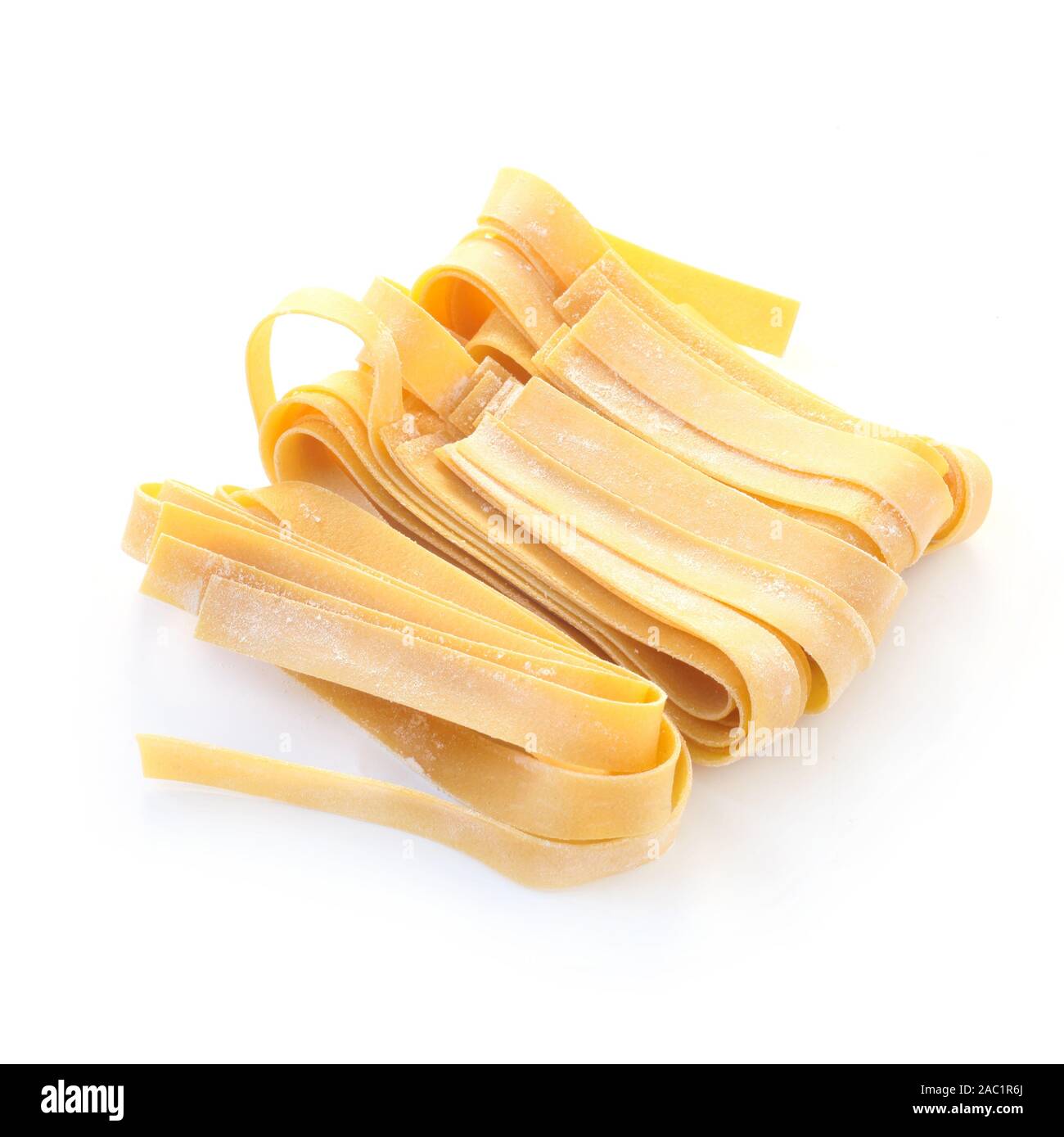 Pappardelle on white hi-res stock photography and images - Alamy