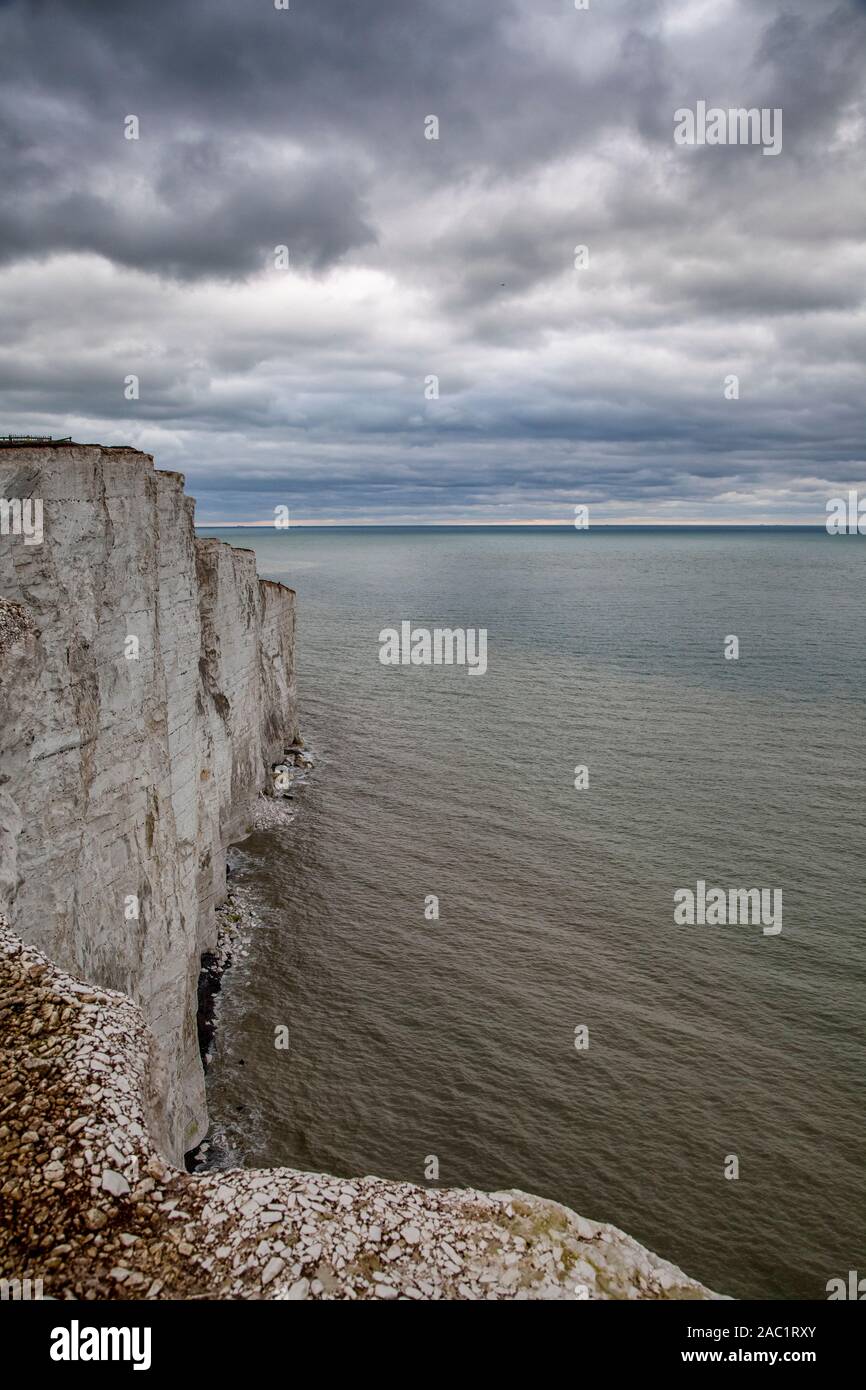 Chalk cliffs, Beachy Head Stock Photo - Alamy