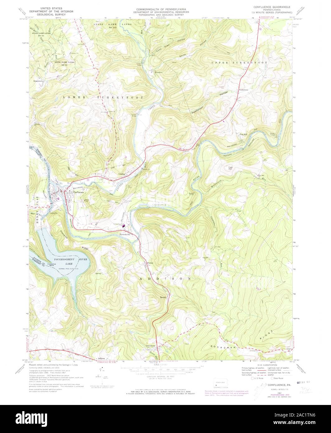 Confluence map hi-res stock photography and images - Alamy