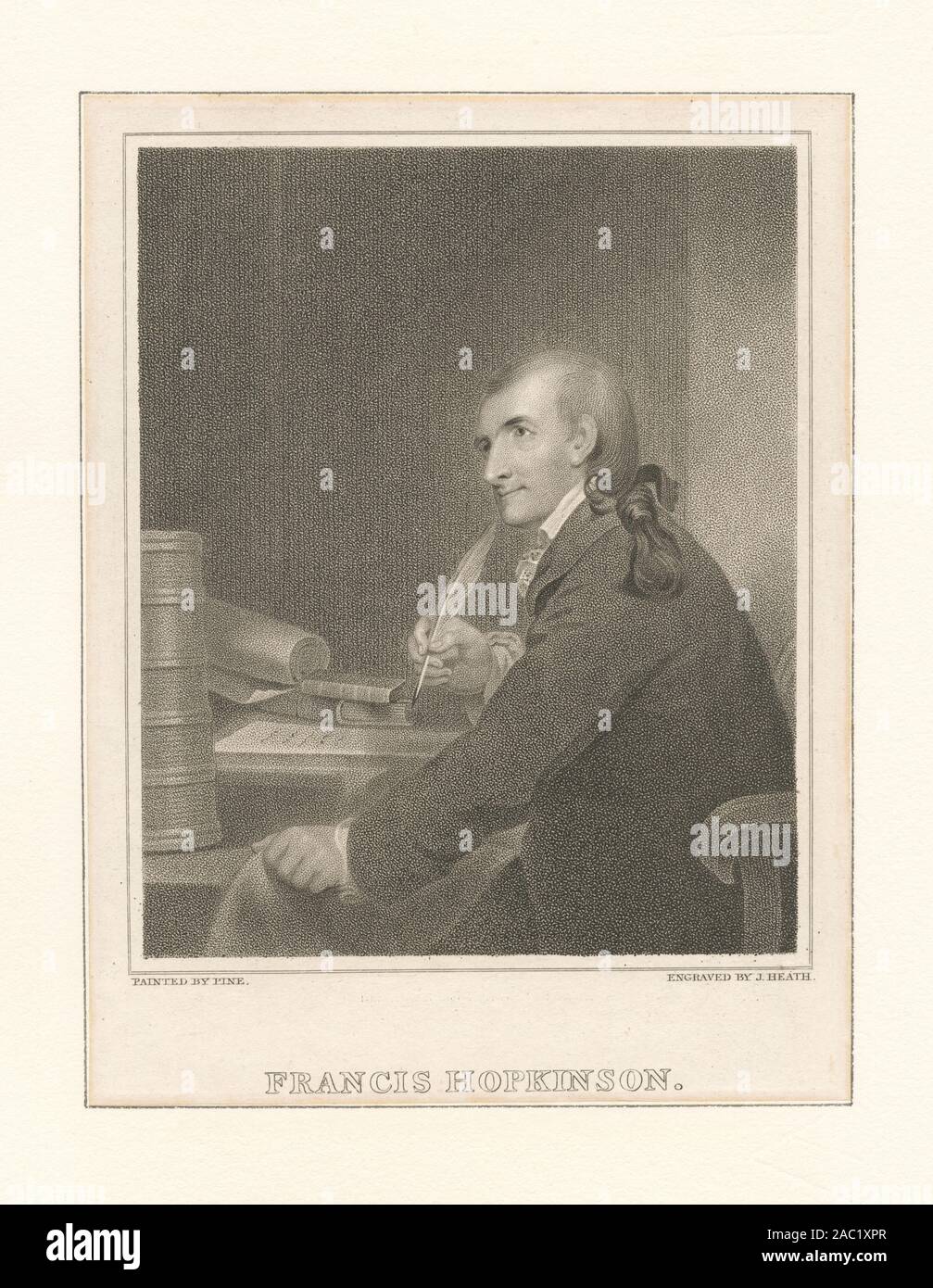 Francis Hopkinson EM2816; Francis Hopkinson Stock Photo - Alamy