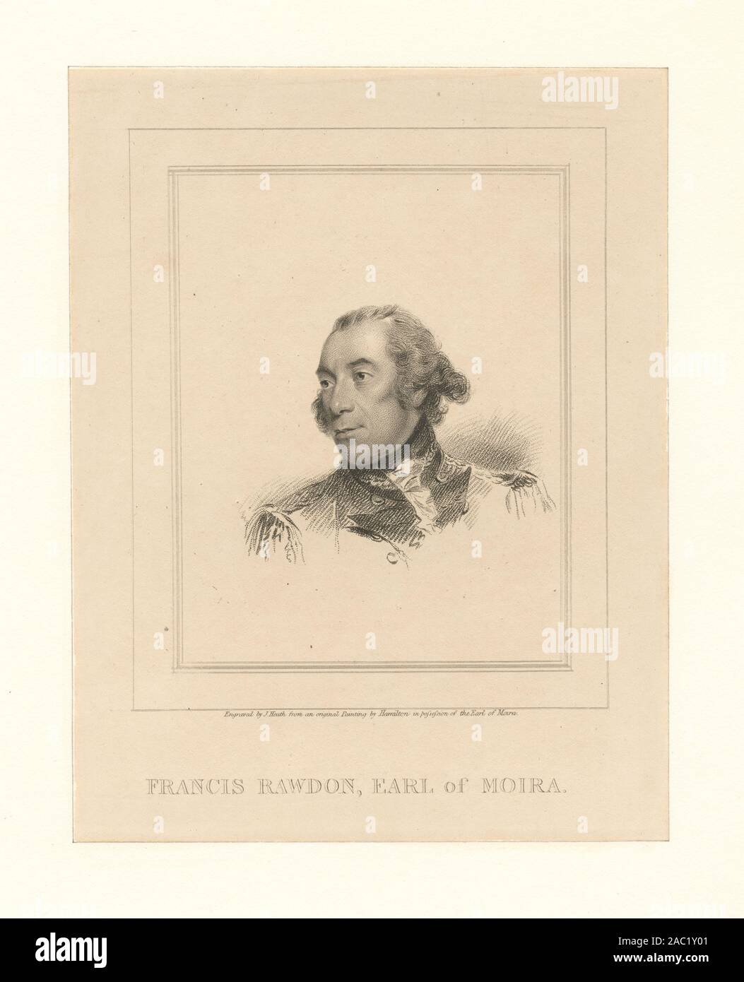 Francis Rawdon, Earl of Moira Printmakers include Francesco Bartolozzi ...