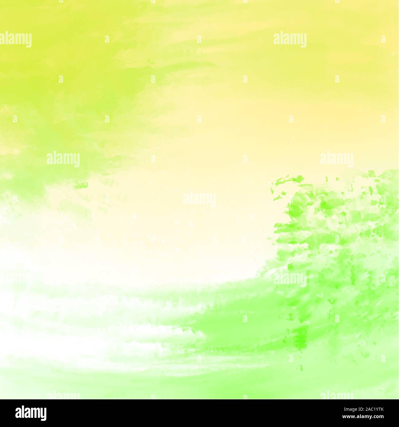 Abstract colorful watercolor creative background light green color ...