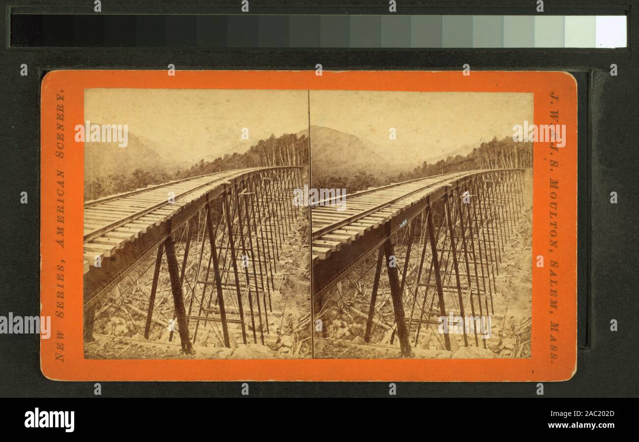 Frankenstein Trestle work (D) P & ORR Frankenstein Trestle work. (D) P ...
