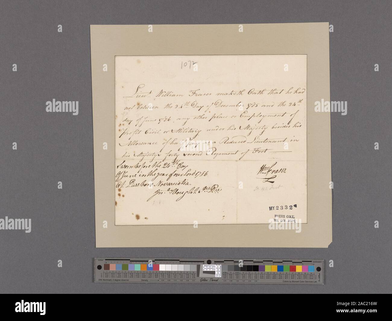 Fraser, William Fraser, William Stock Photo - Alamy