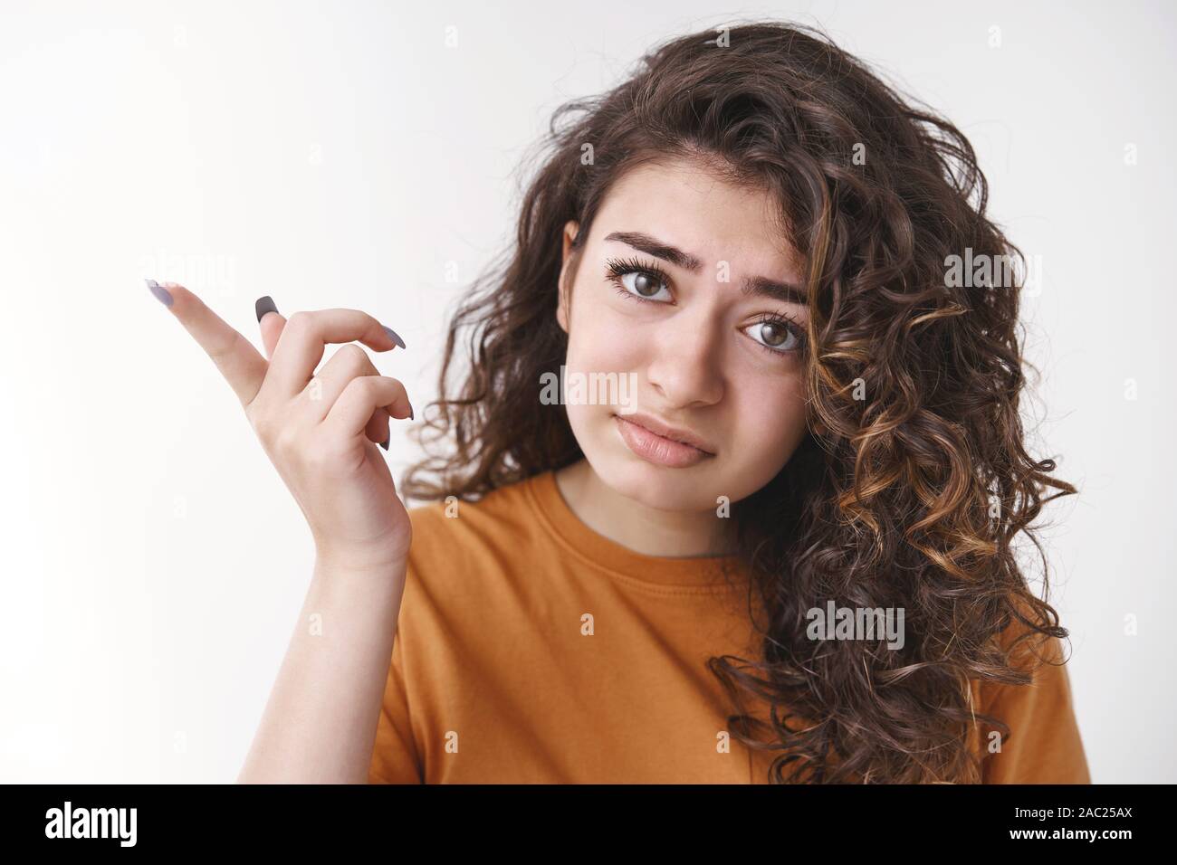 Woman freaked out hi-res stock photography and images - Alamy