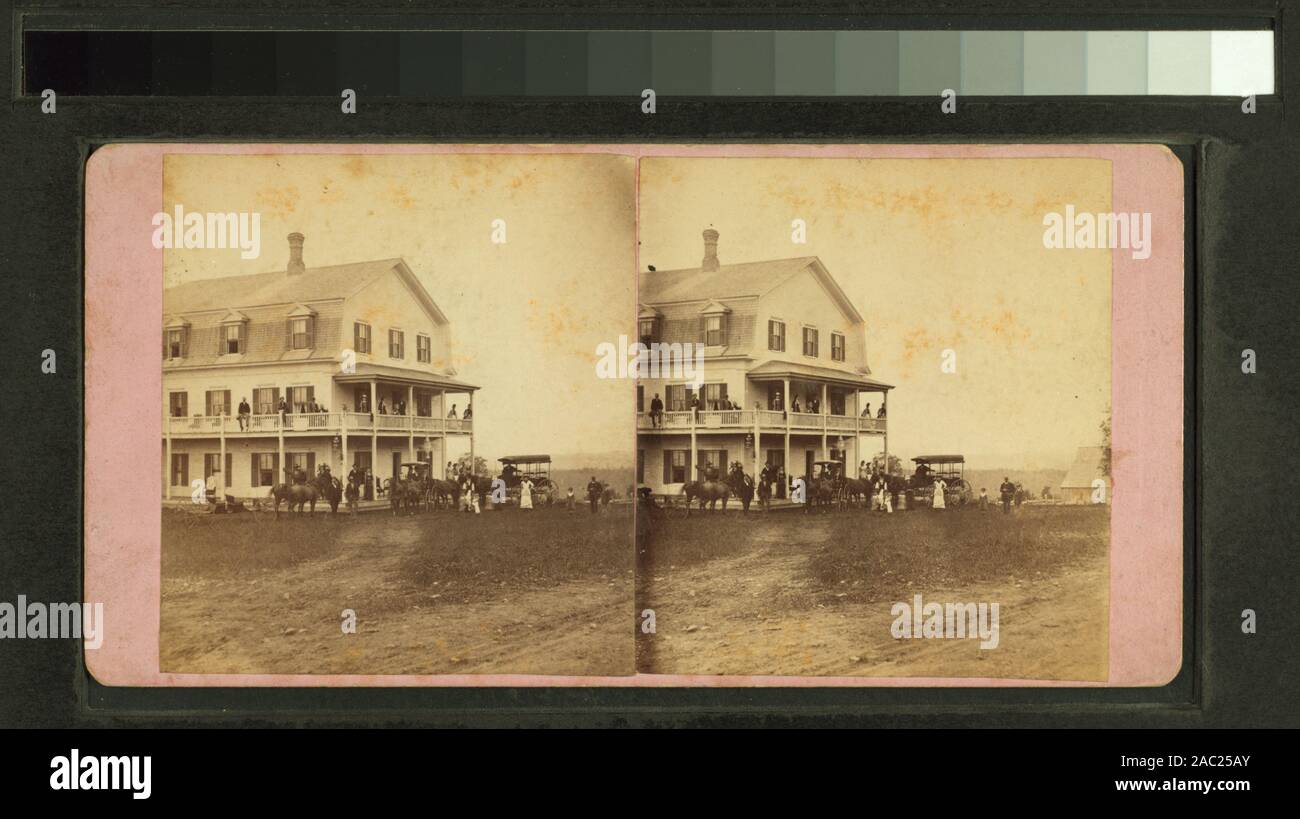 Front view of the Grand View House, Jefferson, NH Front view of the ...