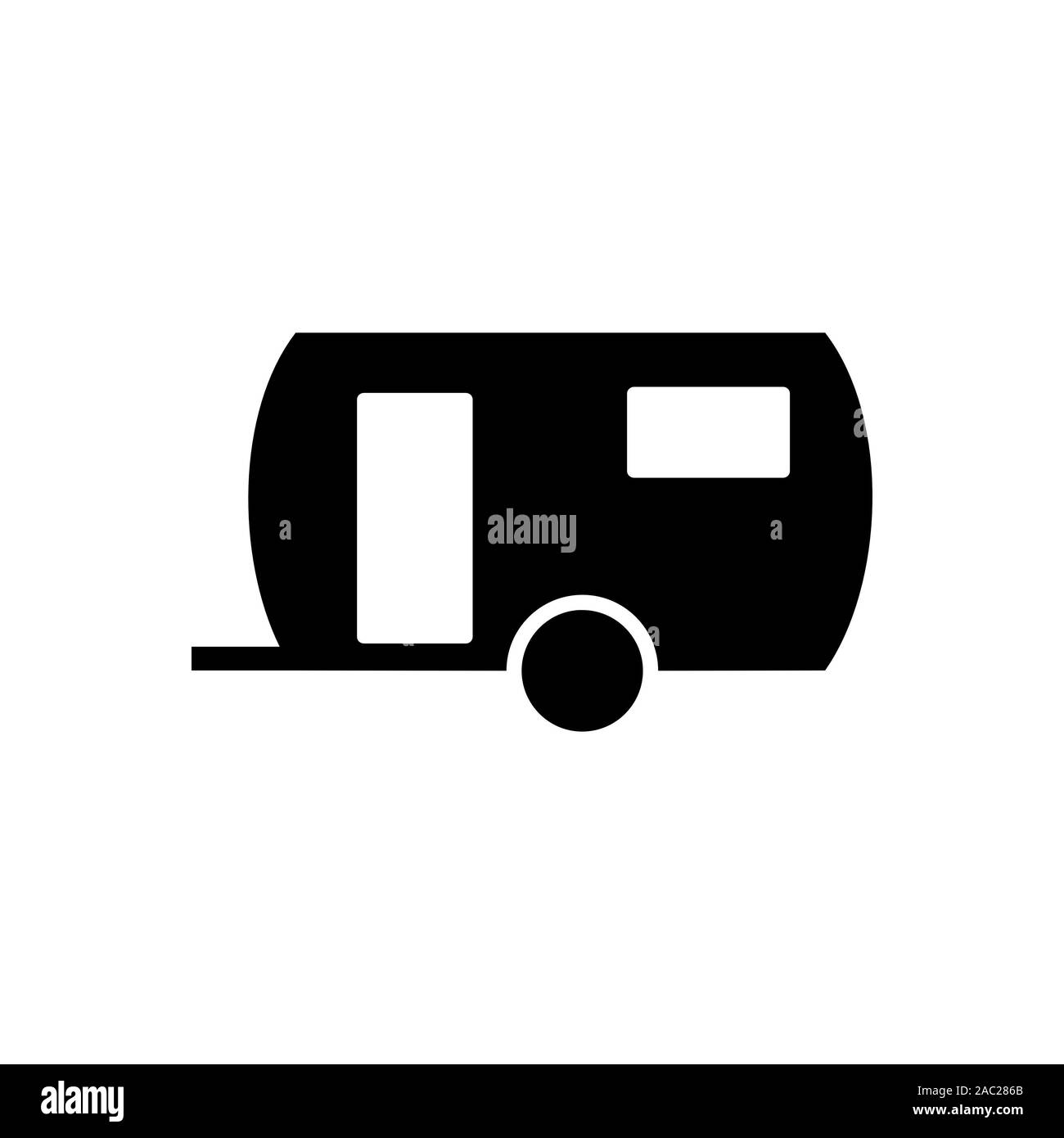 Trailer and background Stock Photo - Alamy