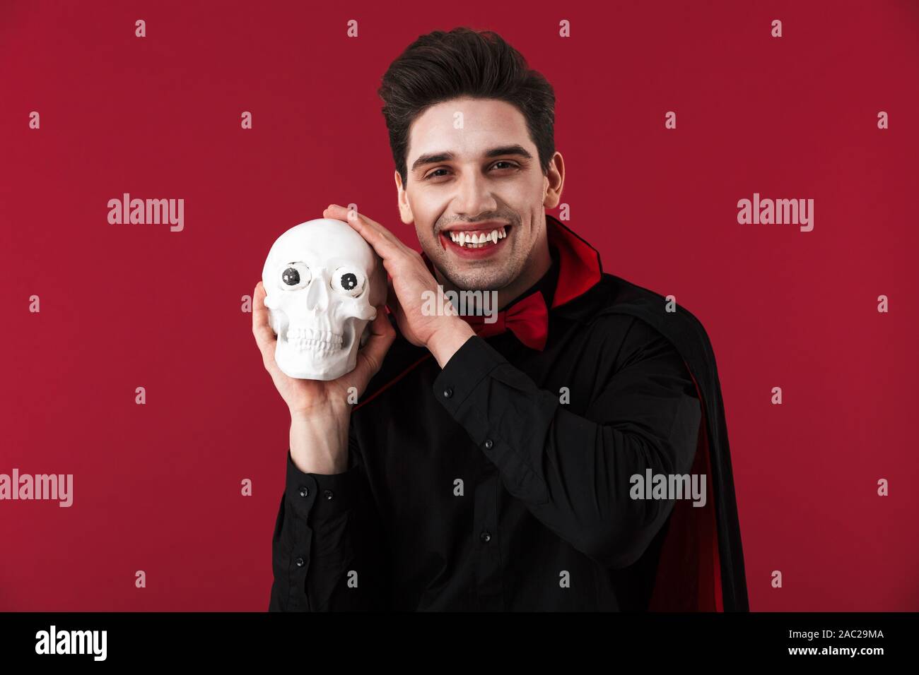 Vampire Guys Showing Fangs