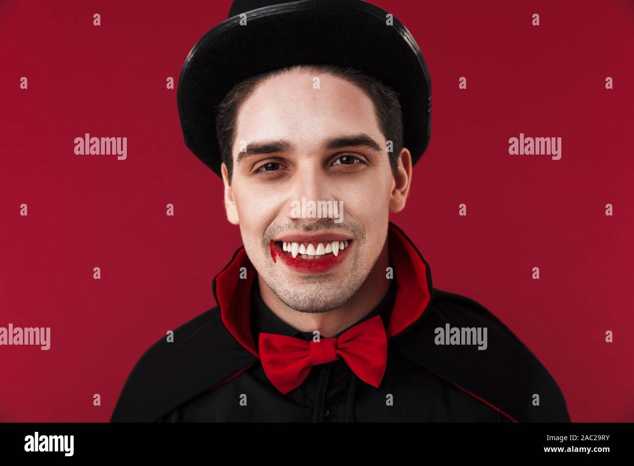 Handsome vampire man hi-res stock photography and images - Alamy