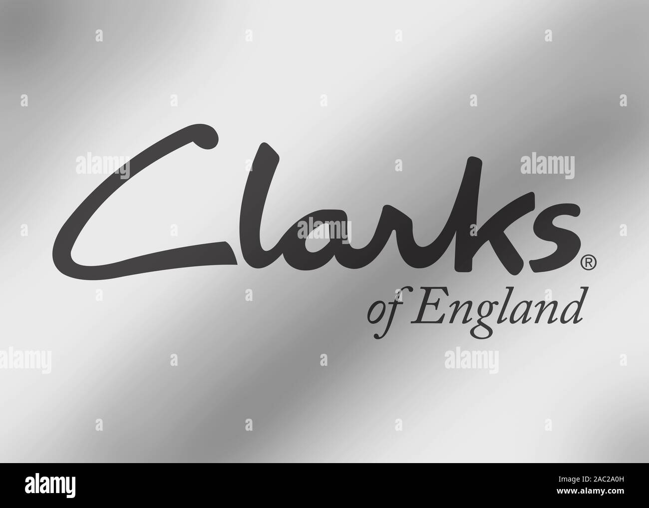 Clarks of England logo Stock Photo - Alamy