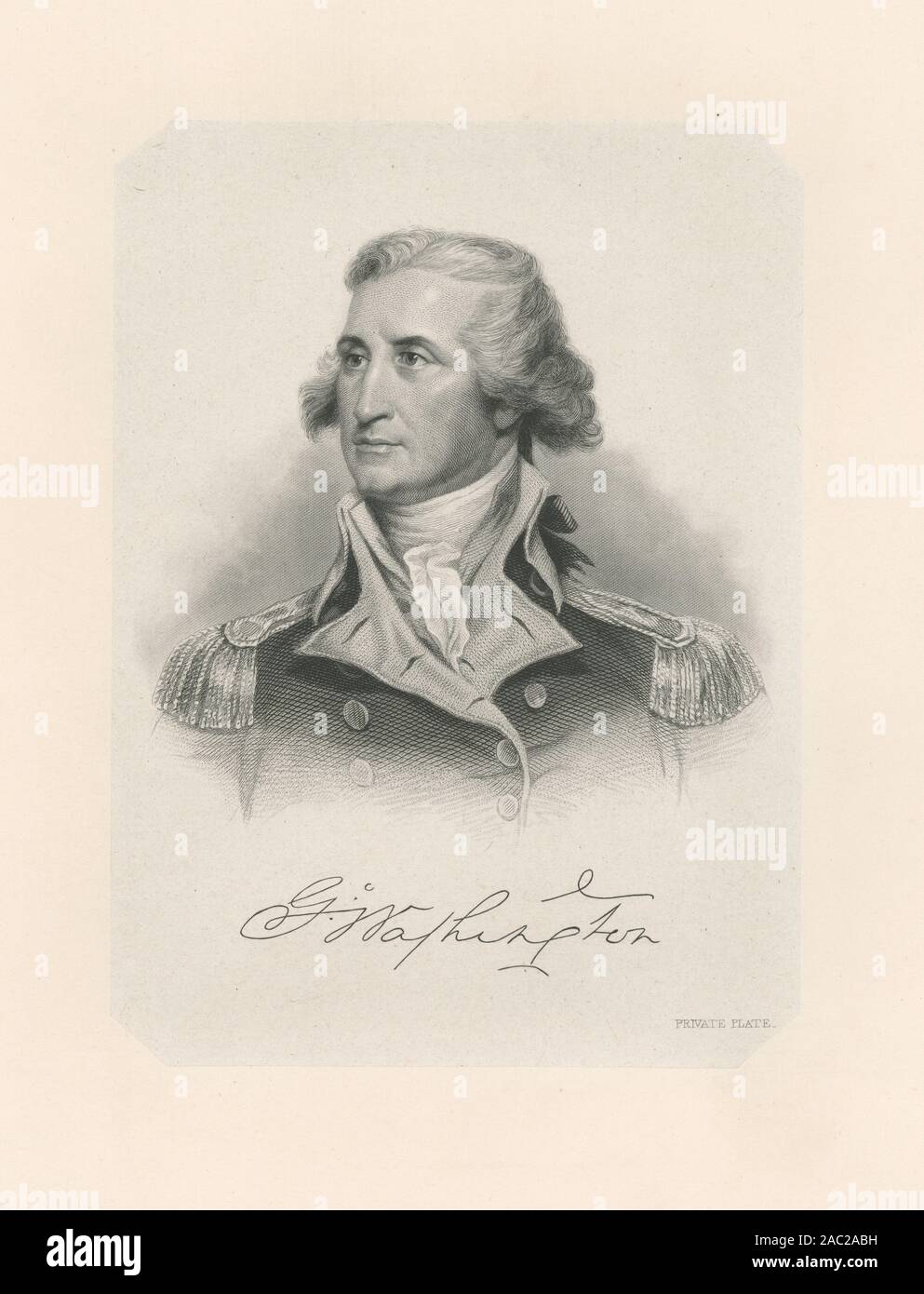 G Washington Printmakers include Asher Brown Durand, Henry Bryan Hall ...