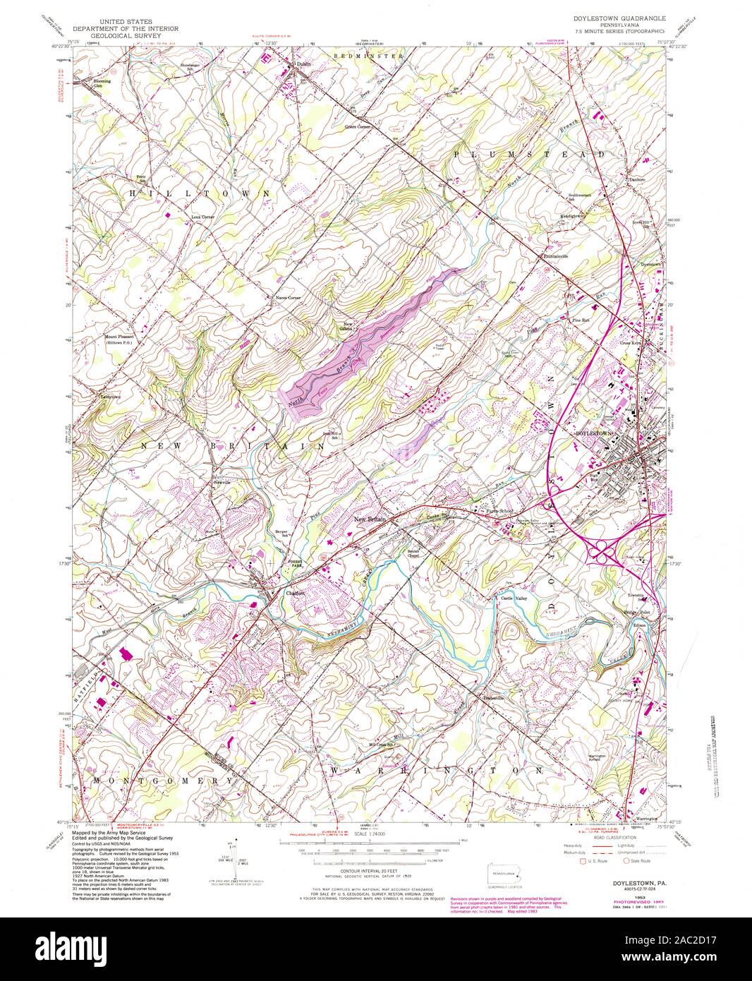 Doylestown, pennsylvania Cut Out Stock Images & Pictures - Alamy