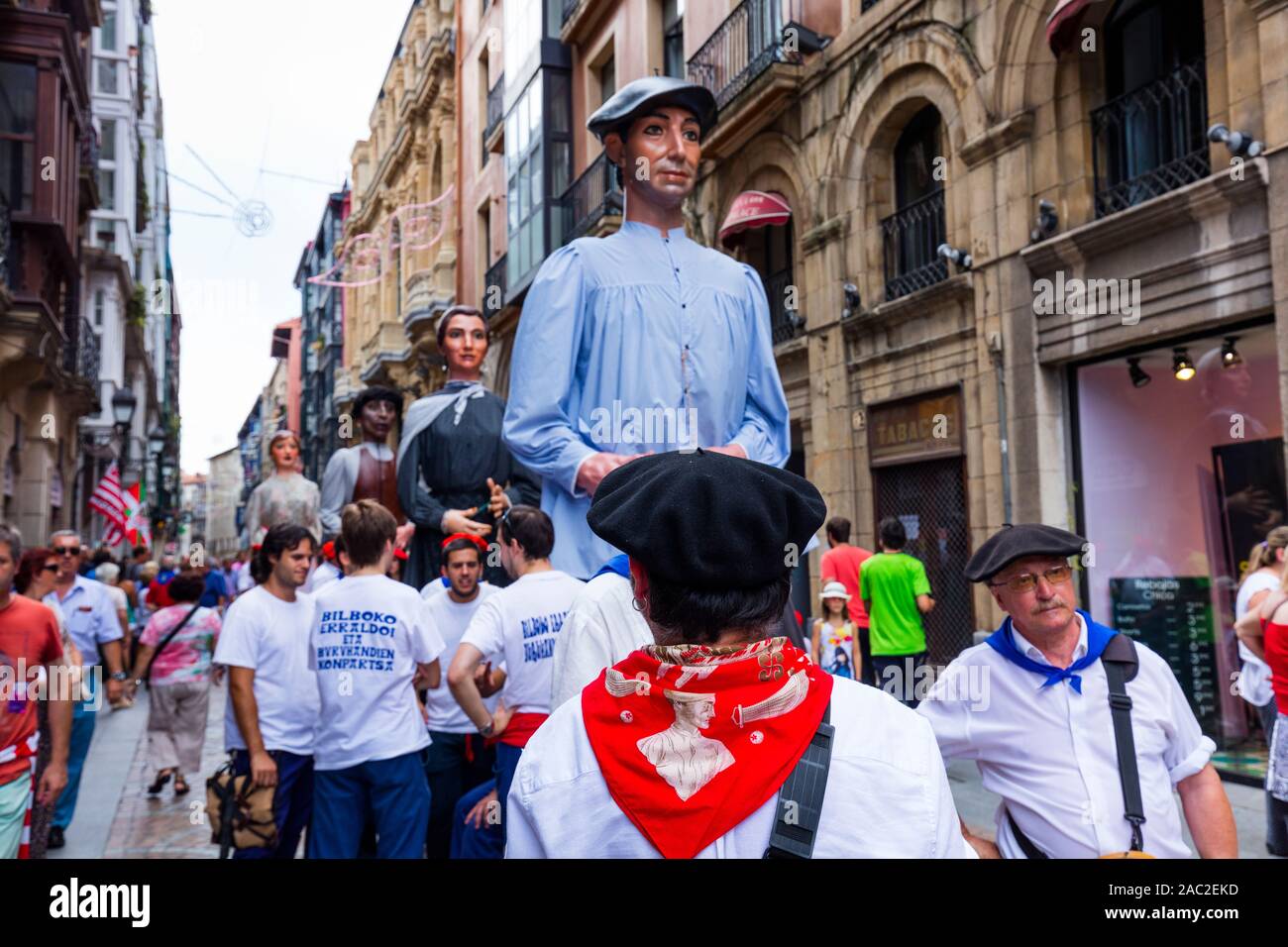 “Giants and Big-Heads”, Aste Nagusia (English: Great Week) the main ...