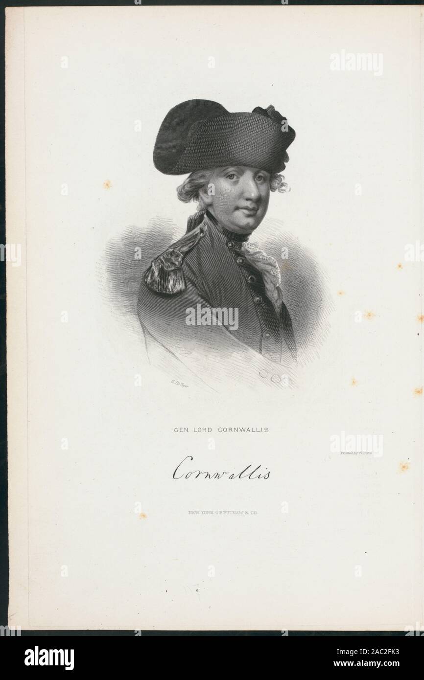 Gen Lord Cornwallis EM14693; Gen. Lord Cornwallis Stock Photo - Alamy