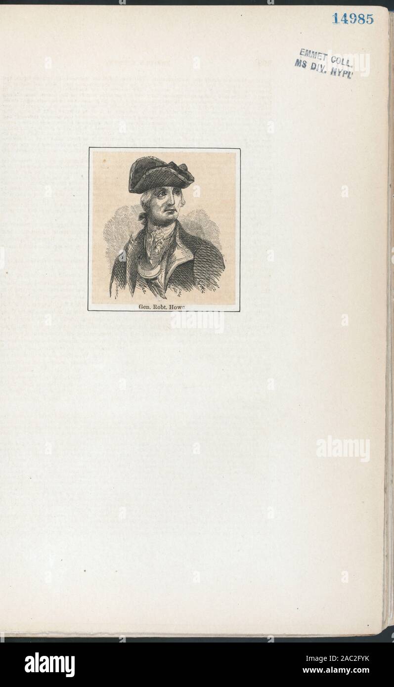 Gen Robert Howe EM14985; Gen. Robert Howe Stock Photo - Alamy