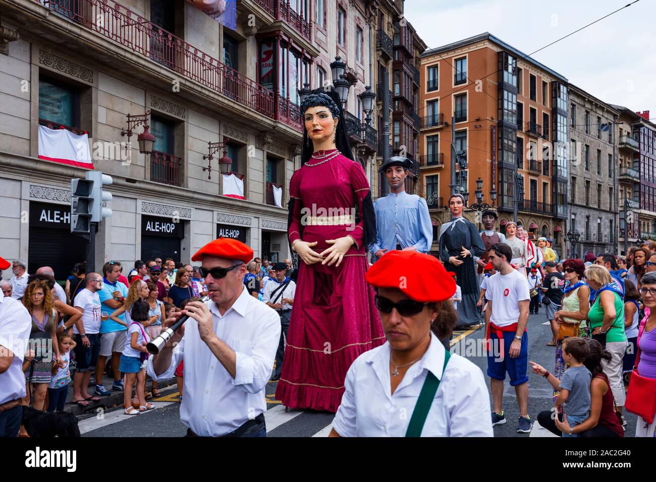 “Giants and Big-Heads”, Aste Nagusia (English: Great Week) the main ...