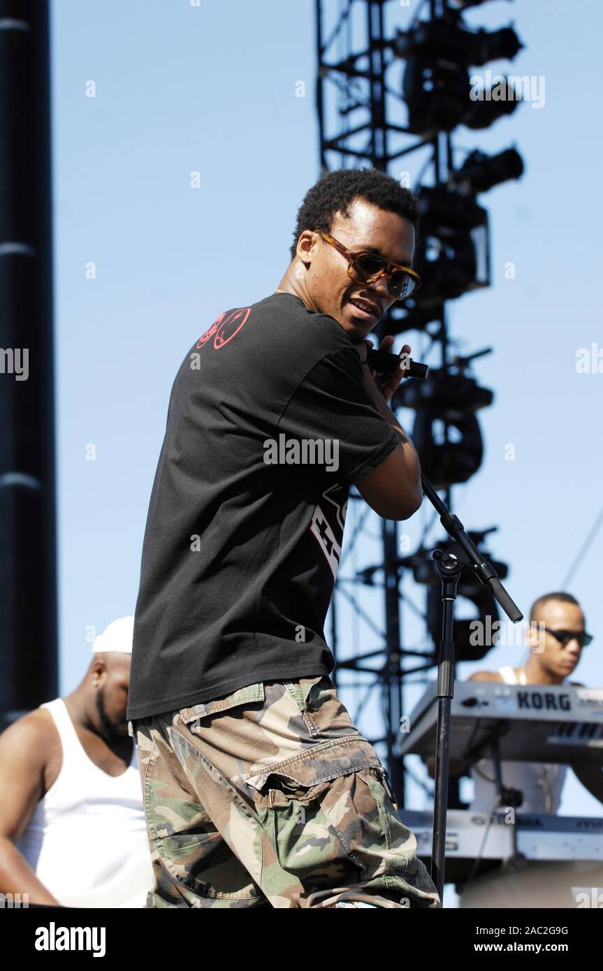 Rapper Lupe Fiasco performs at the 2009 Coachella Music Festival in ...