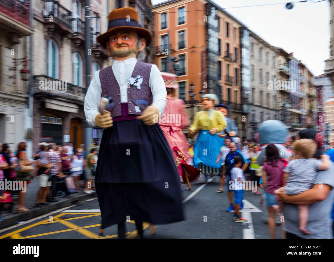 “Giants and Big-Heads”, Aste Nagusia (English: Great Week) the main ...