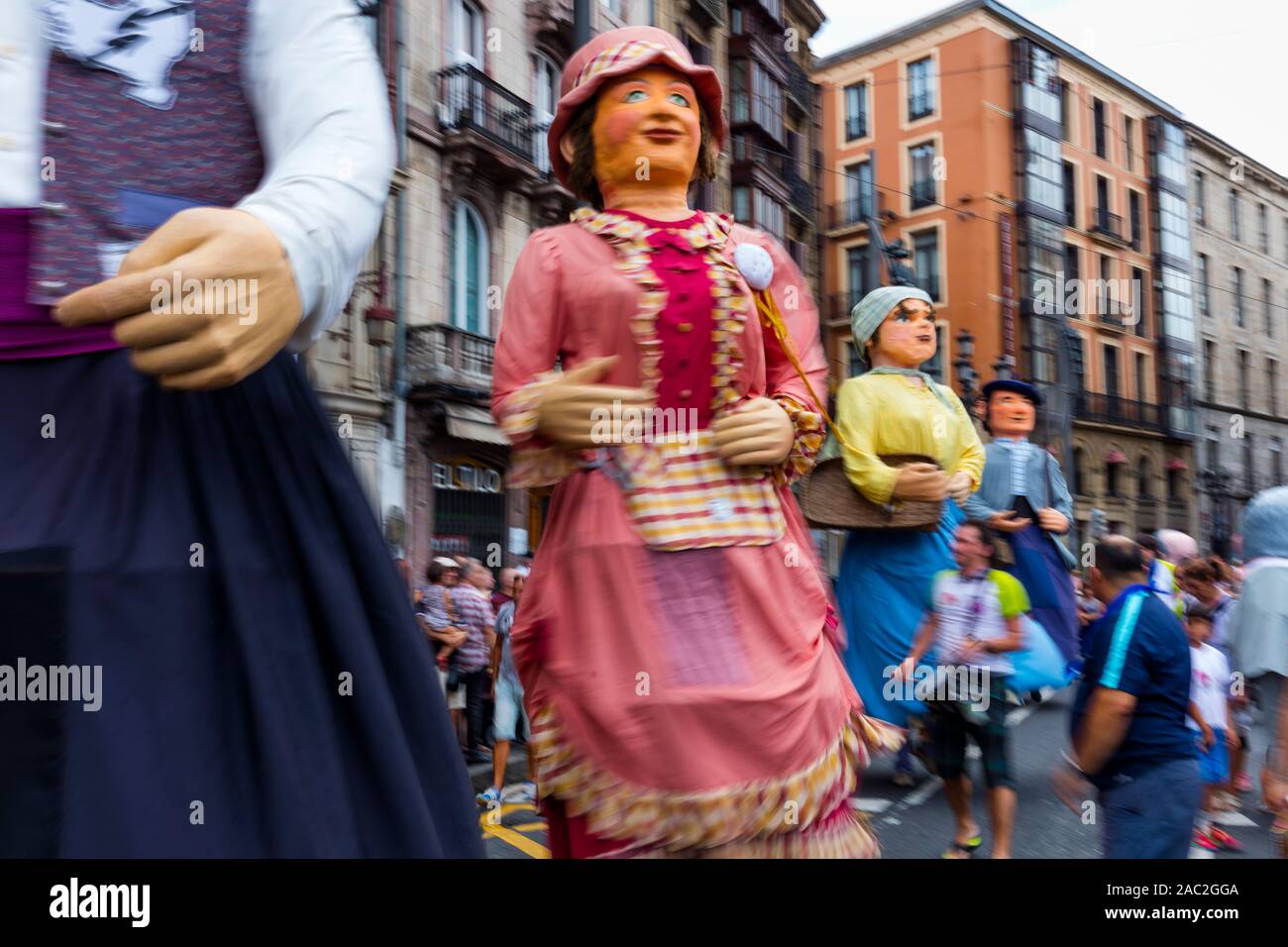 “Giants and Big-Heads”, Aste Nagusia (English: Great Week) the main ...