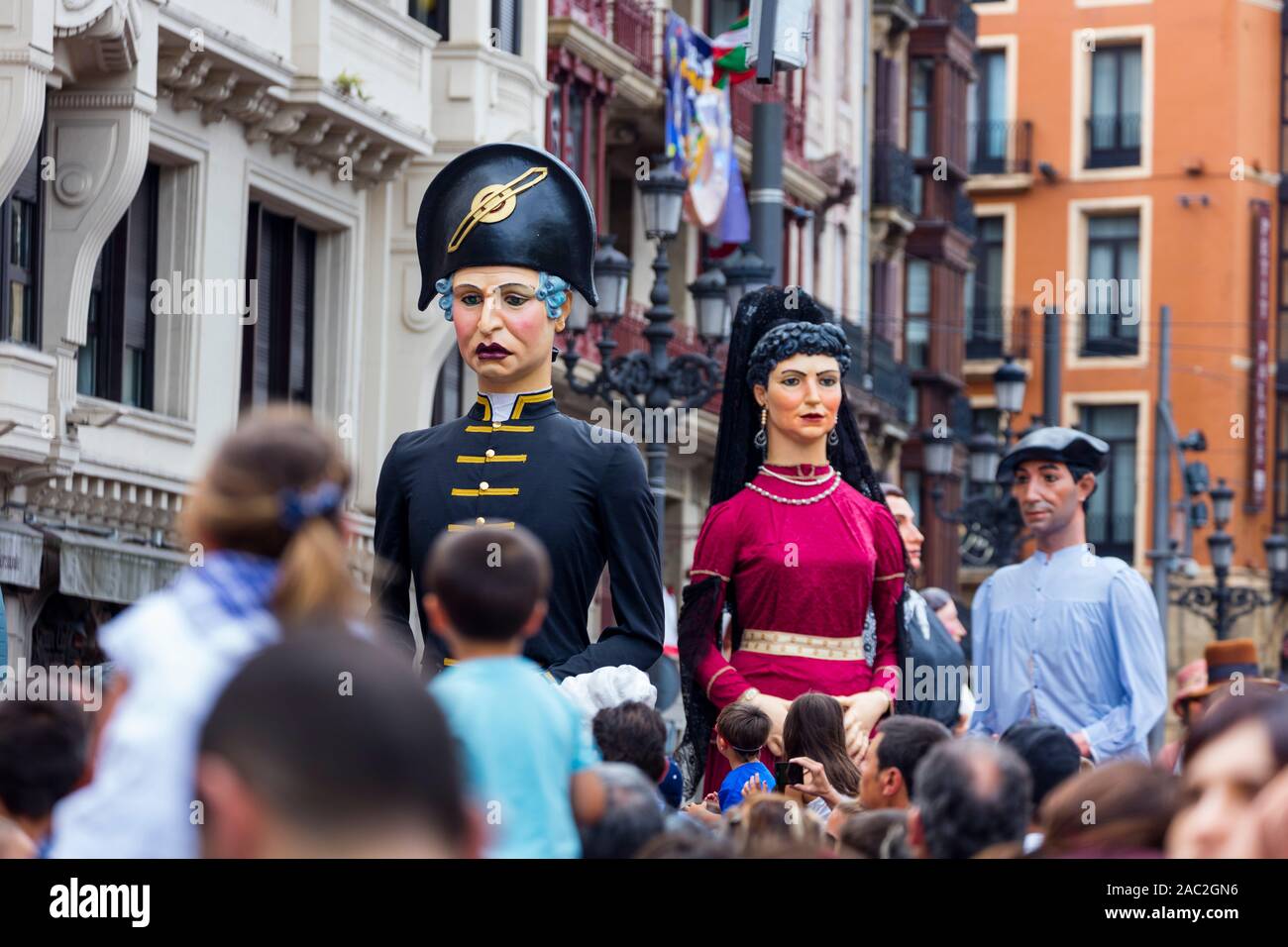 “Giants and Big-Heads”, Aste Nagusia (English: Great Week) the main ...