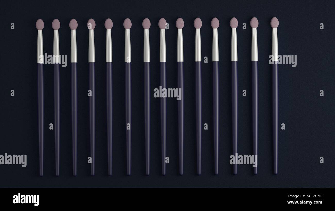 The applicator for cosmetics. 3d rendering, 3d illustration Stock Photo ...