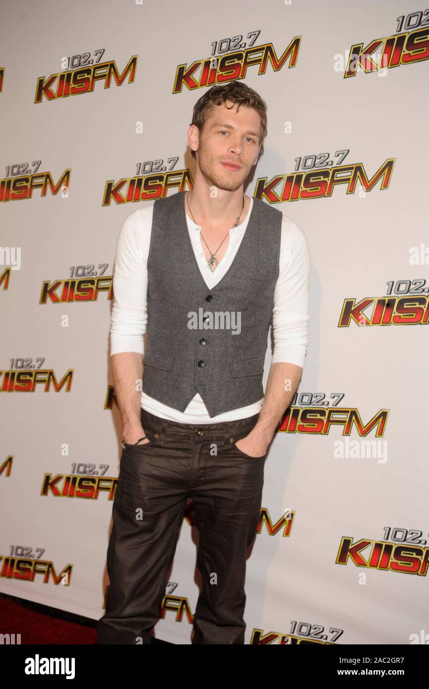 Joseph Morgan arrives at 102.7 KIIS FM's Jingle Ball 2011 at Nokia ...