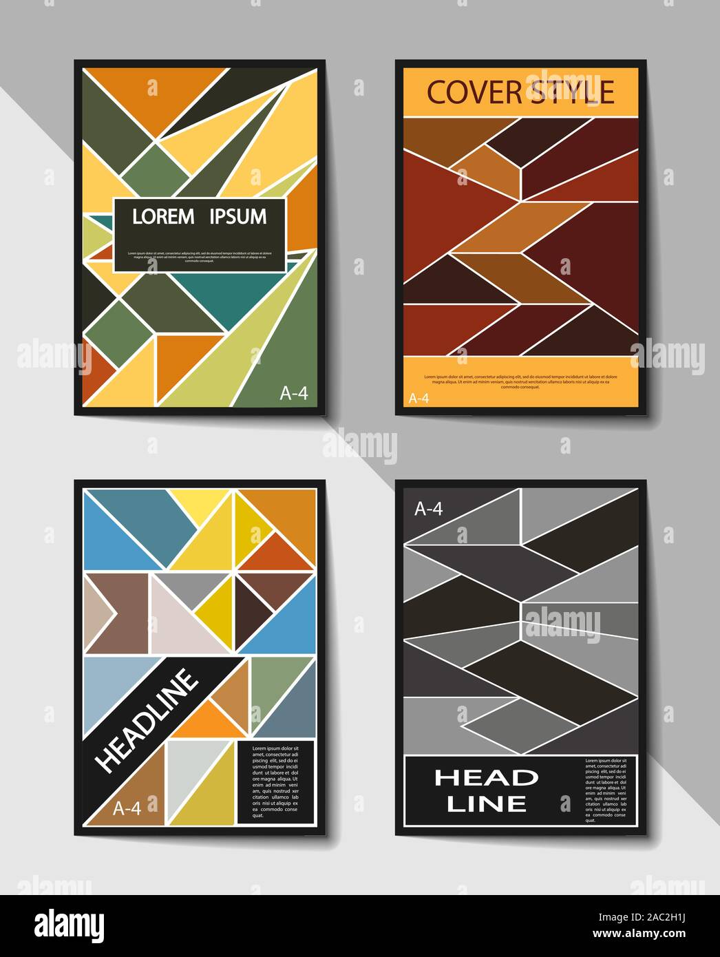 Magazines layouts Stock Vector Images - Alamy